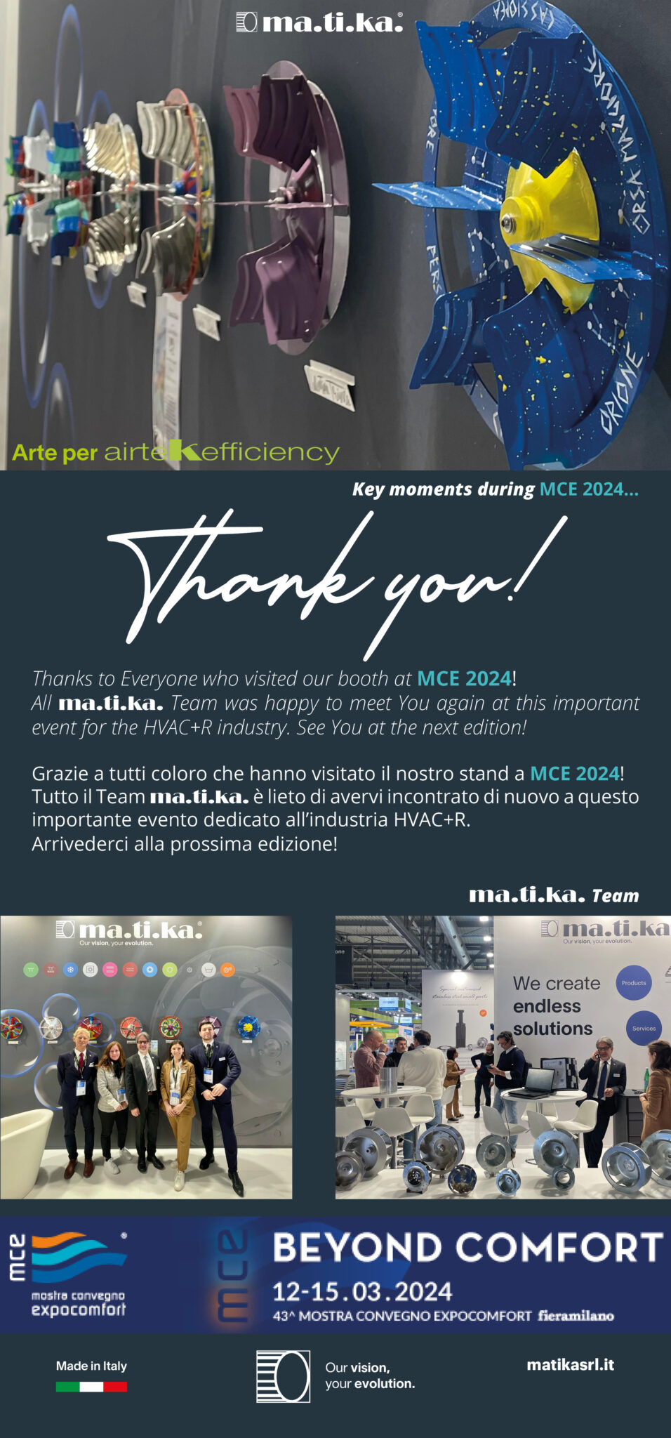 Thanks for your visit at MCE - Ma.ti.ka