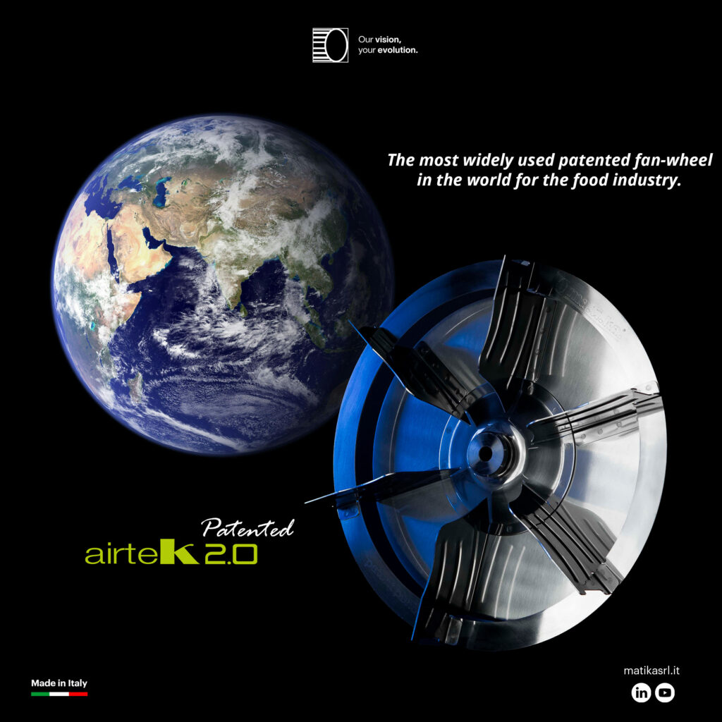 The most widely used patented fan-wheel in the world for the food ...